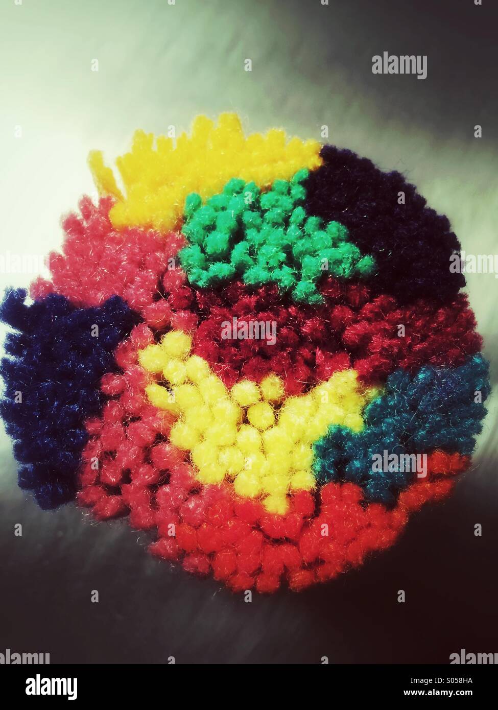 A bundle of colorful yarn strings Stock Photo - Alamy