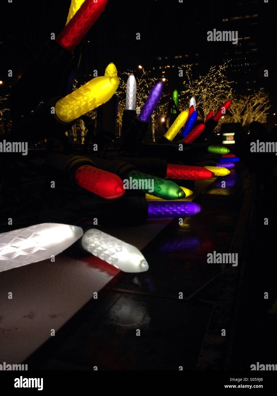 Jumbo christmas lights hi-res stock photography and images - Alamy