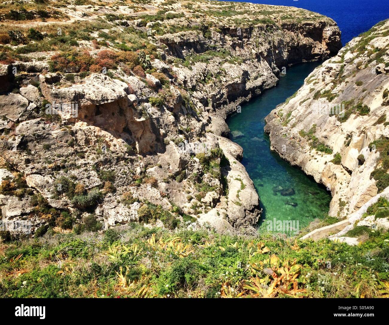 Wied il ghasri gozo hi-res stock photography and images - Alamy