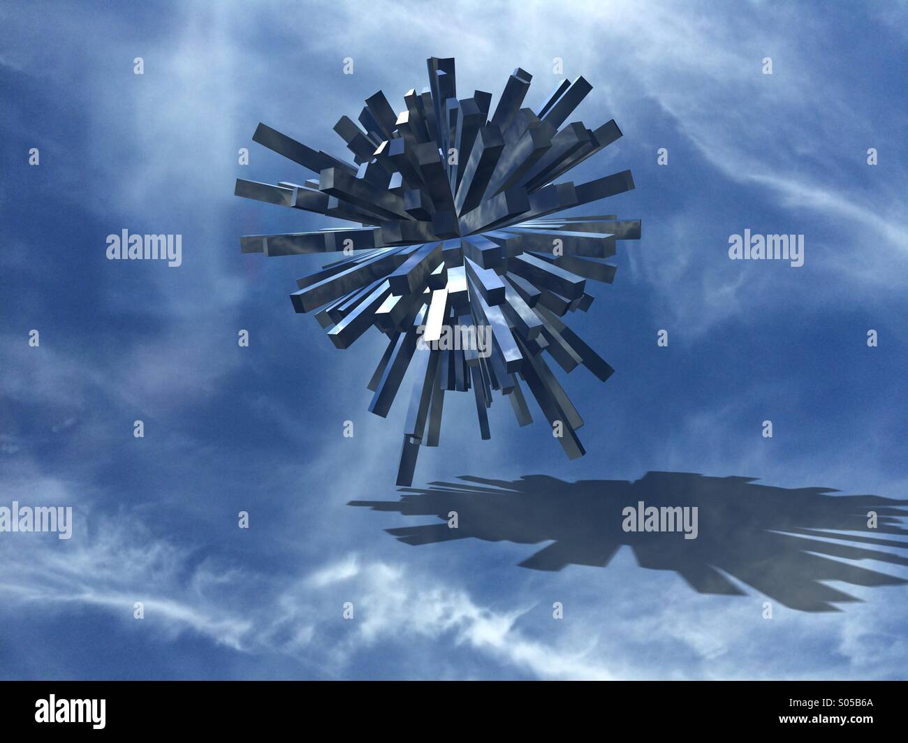 Surreal metal sculpture hi-res stock photography and images - Alamy