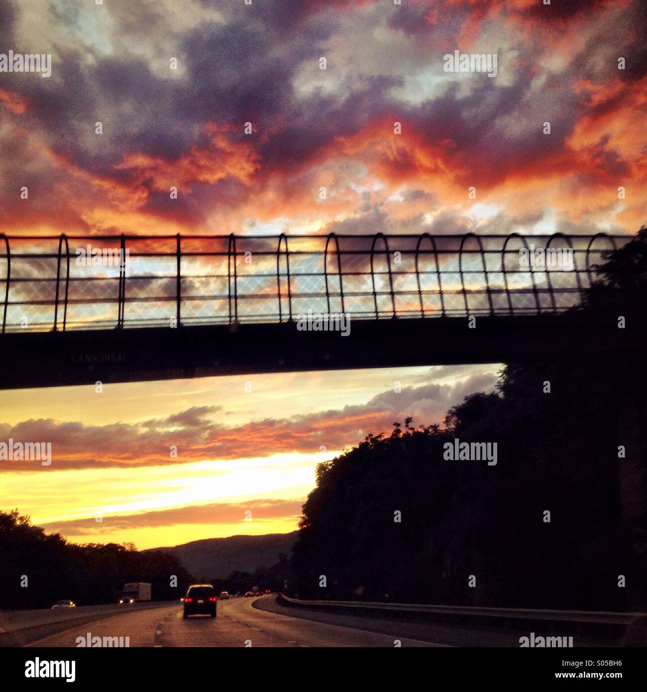 Highway road bridge hi-res stock photography and images - Alamy