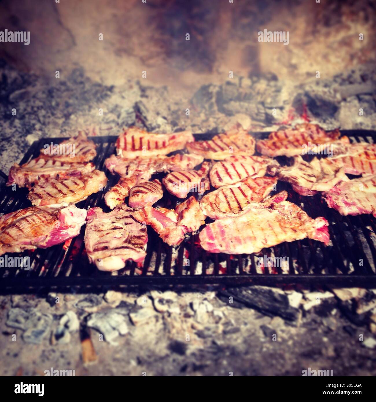 Meat grill grilled hi-res stock photography and images - Alamy