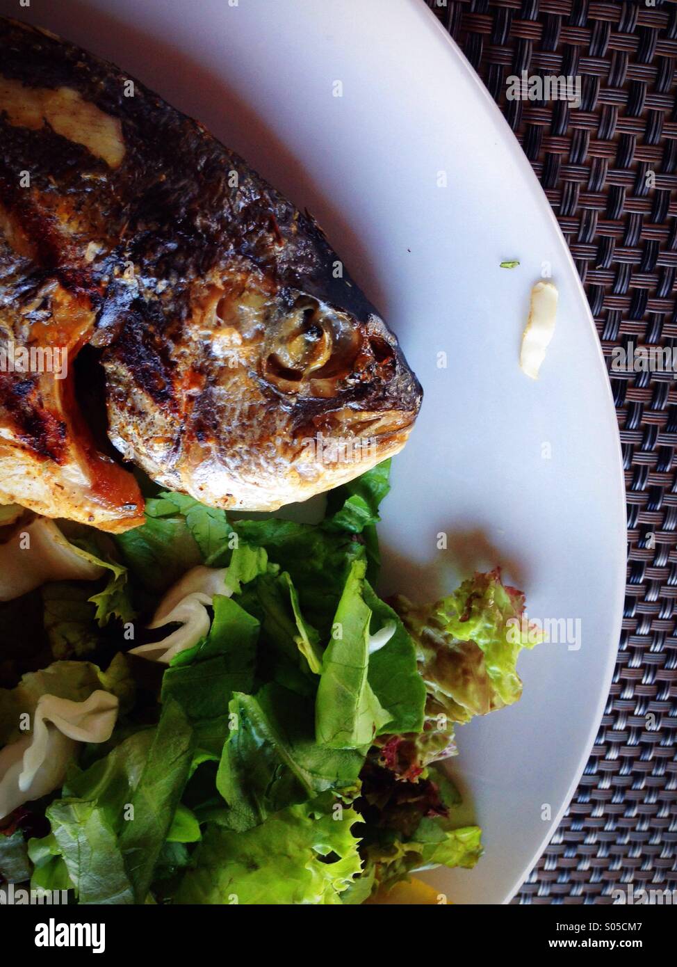 Whole fish plate hi-res stock photography and images - Alamy