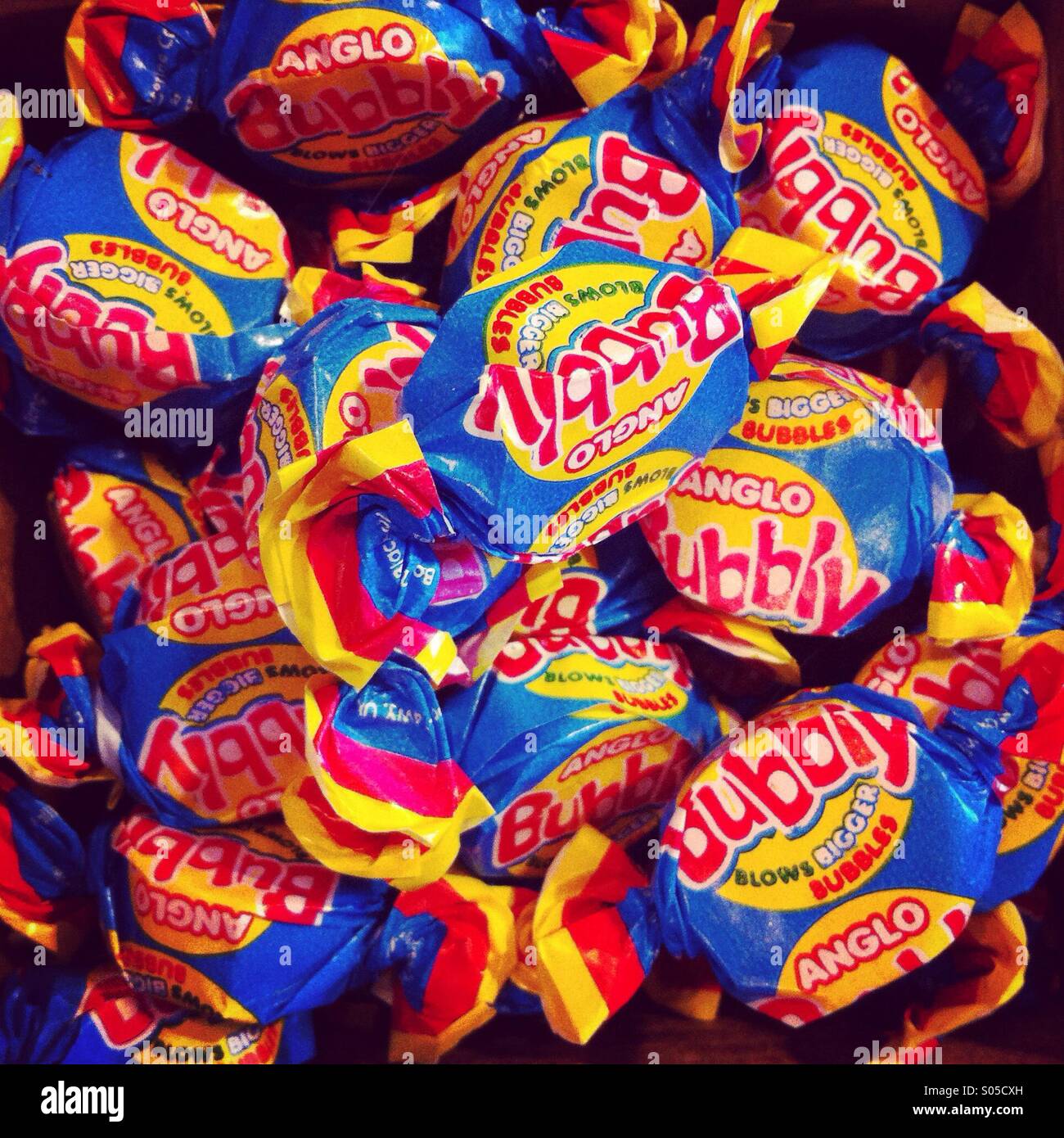 Retro bubble gum hi-res stock photography and images - Alamy