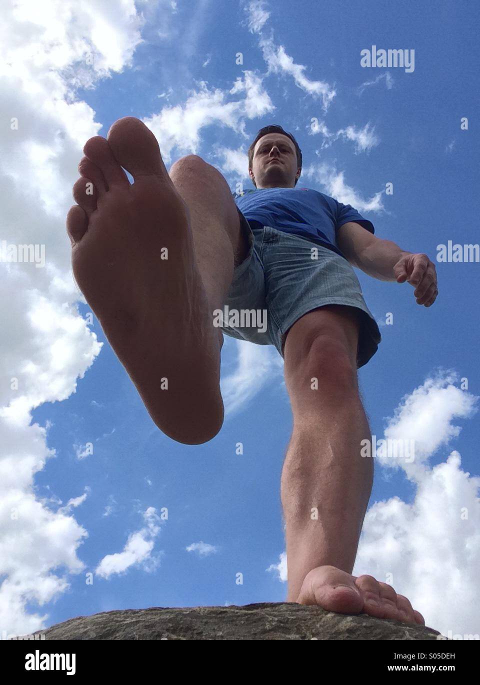 Foot step hi-res stock photography and images - Alamy