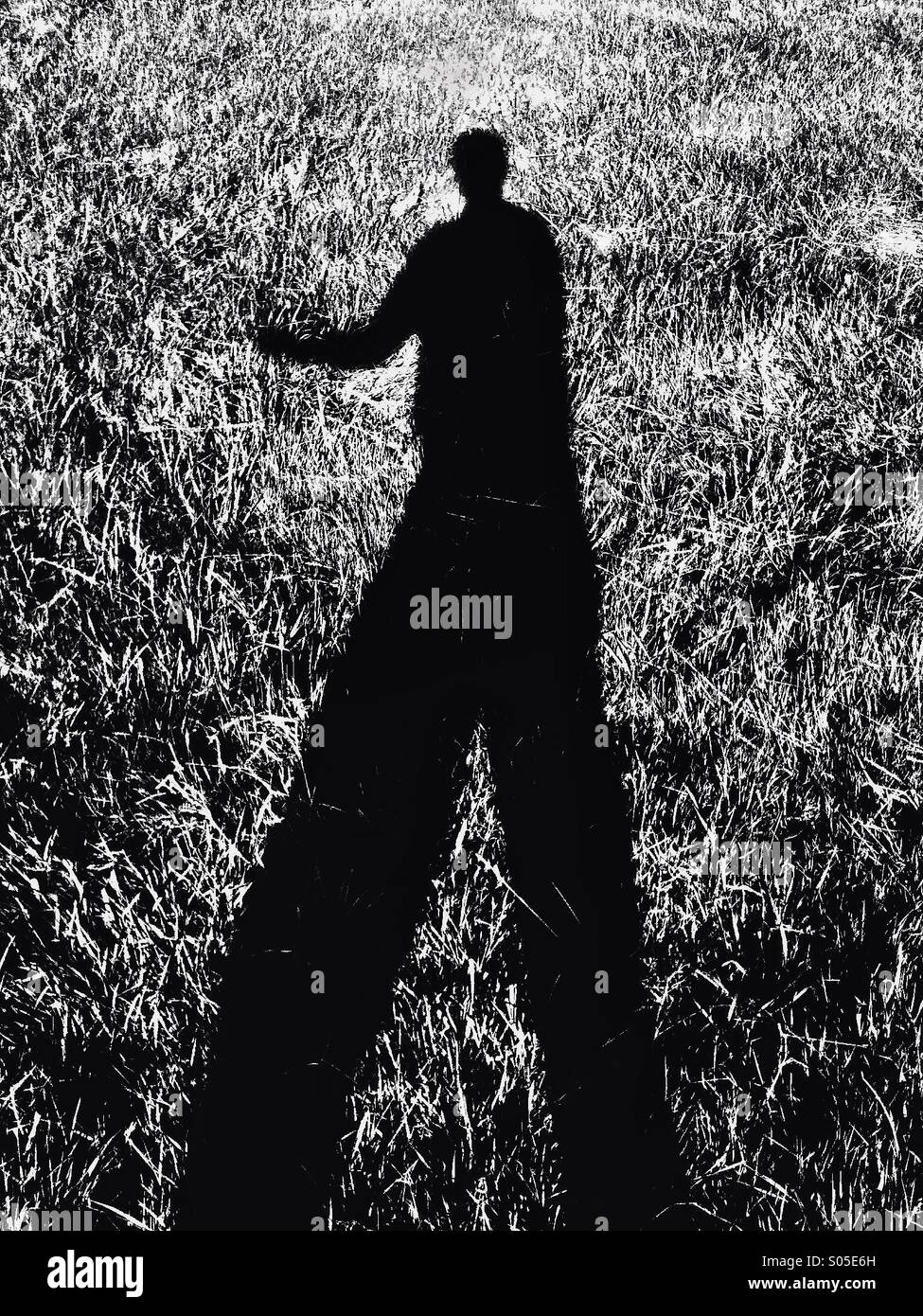 Outline shadow man hi-res stock photography and images - Alamy