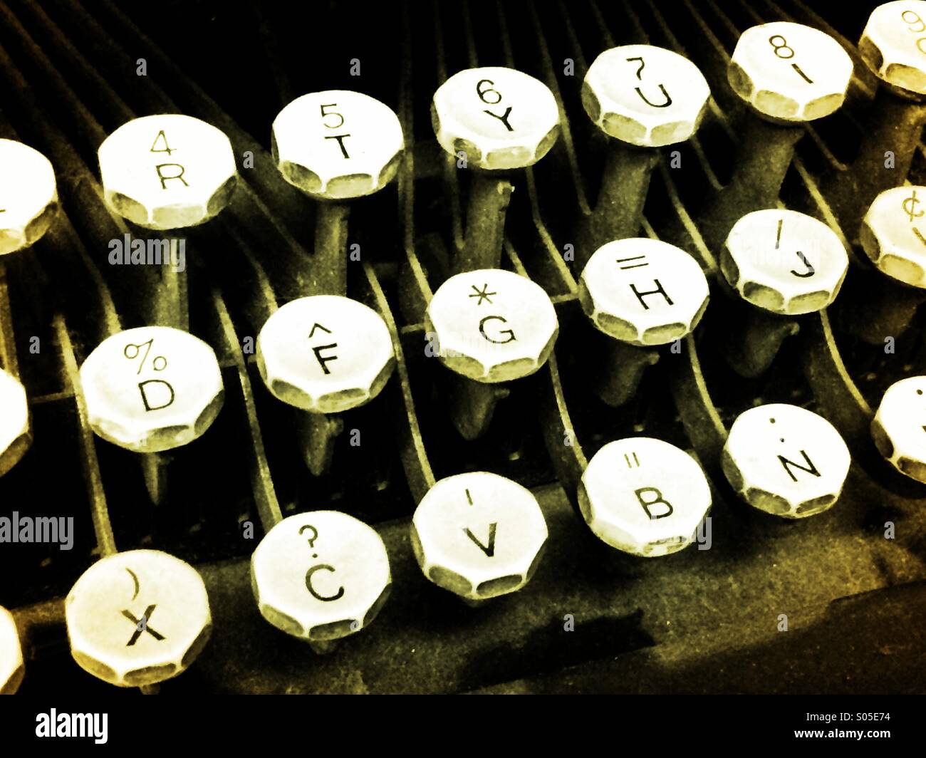 Old Oliver typewriter (number 3 made in 1906 Stock Photo - Alamy
