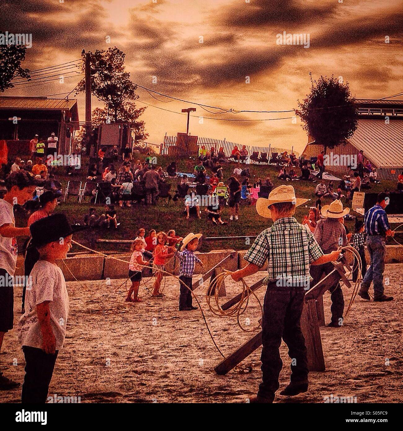 Kids rodeo hi-res stock photography and images - Alamy