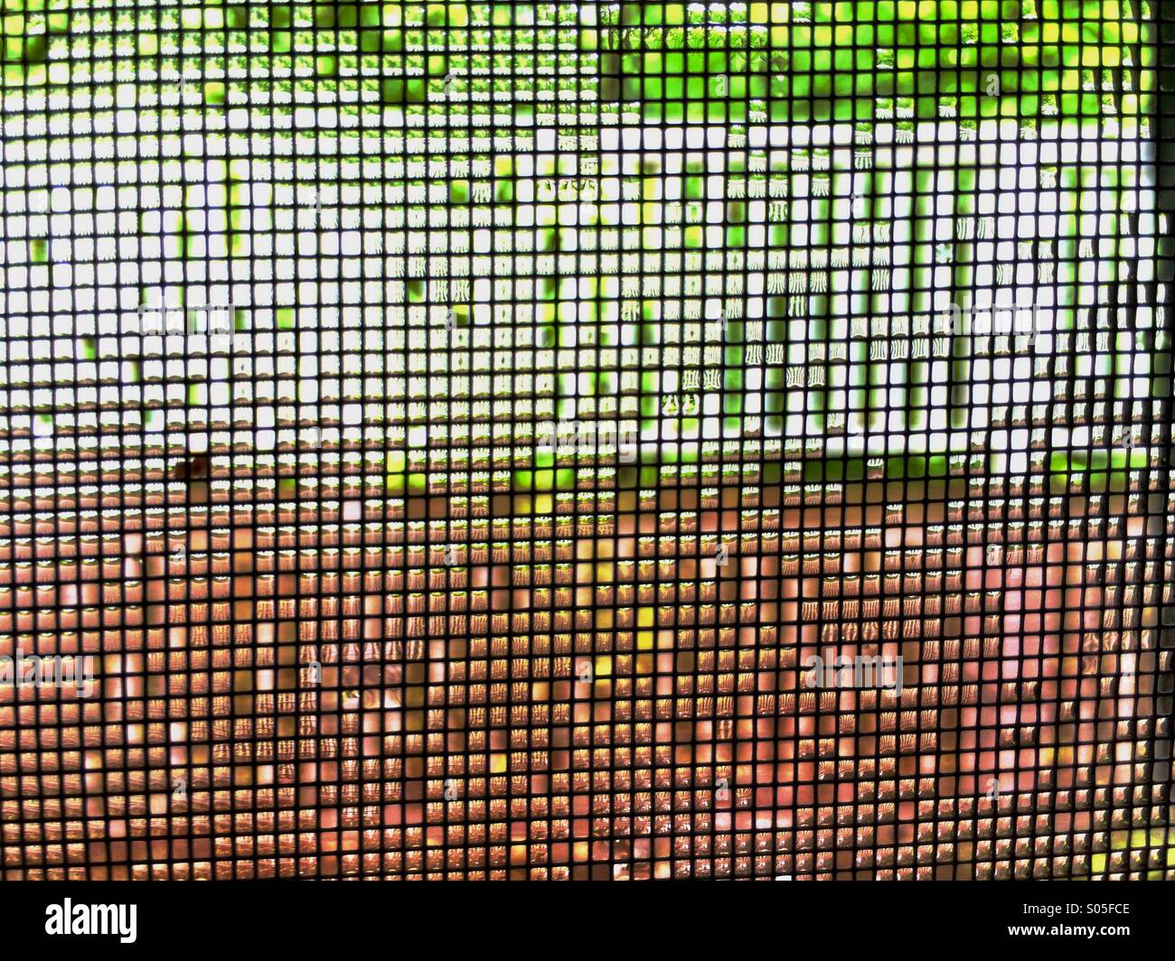 Water droplets on the screen Stock Photo - Alamy