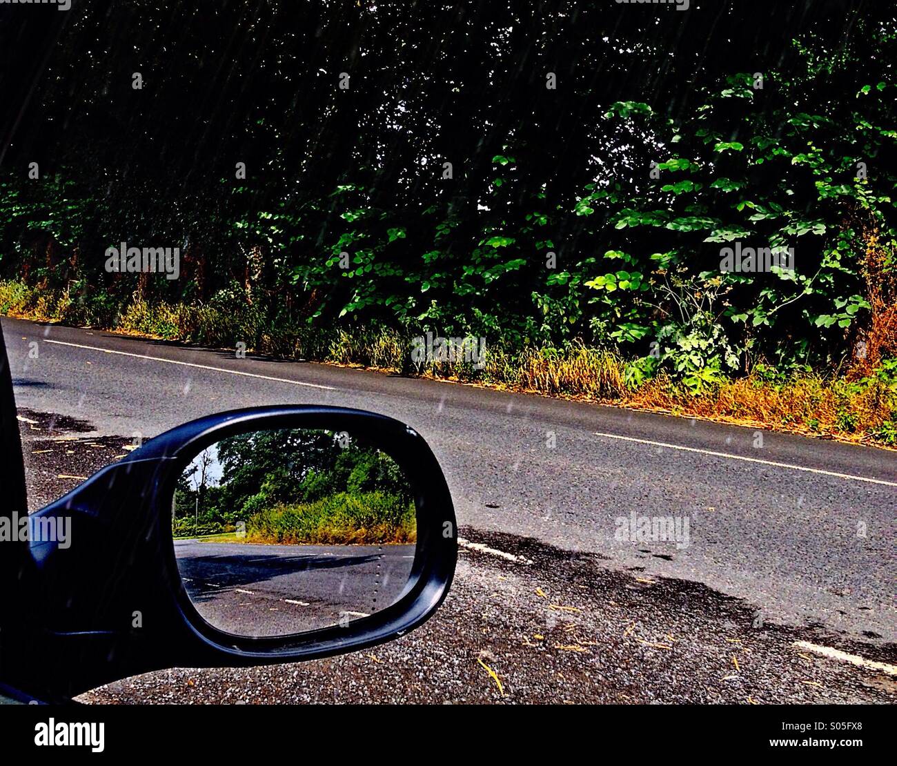 Wing mirror view hi-res stock photography and images - Alamy