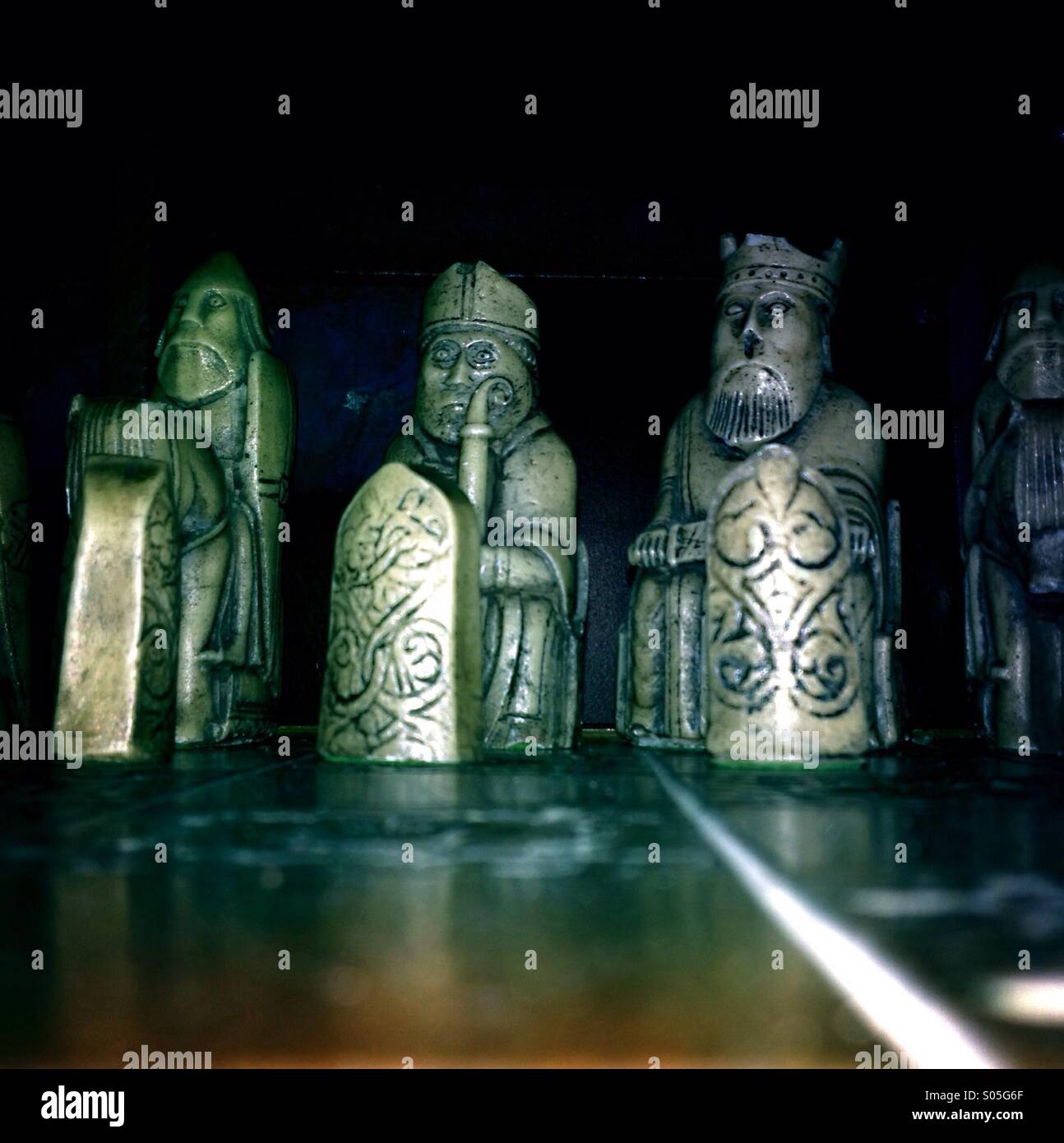 Warrior chess pieces, looking stern angry scowling aggressive Stock ...