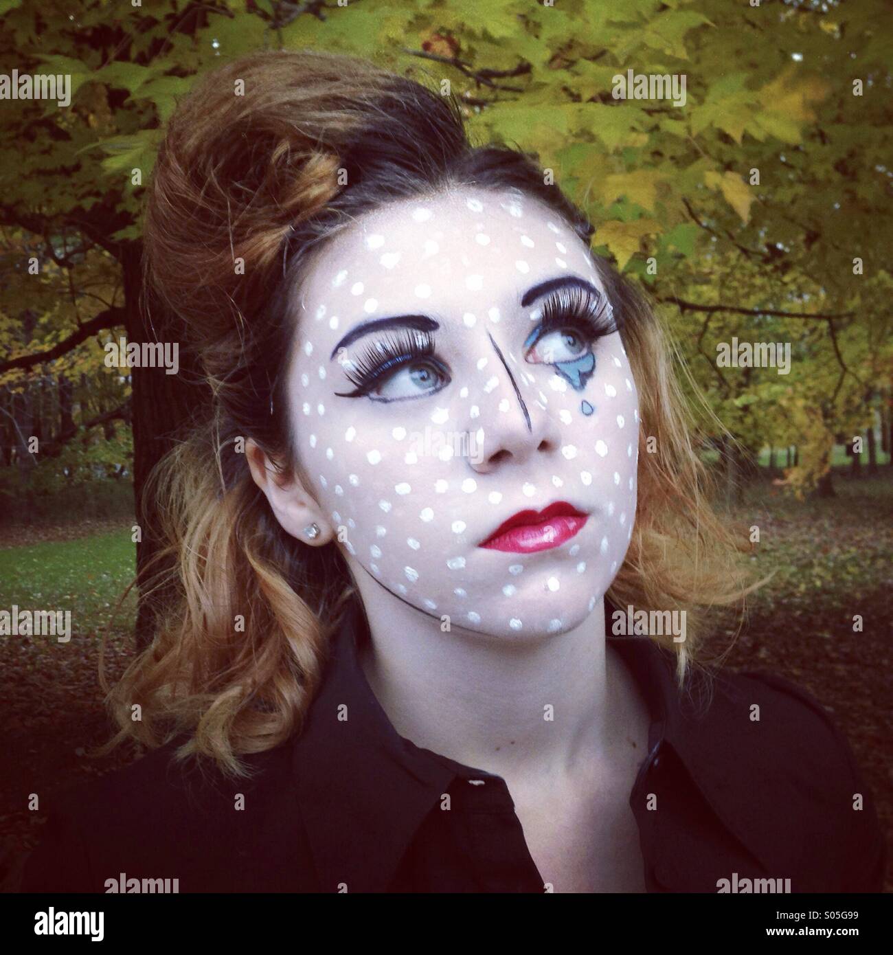 Comic Art Girl High Resolution Stock Photography and Images - Alamy