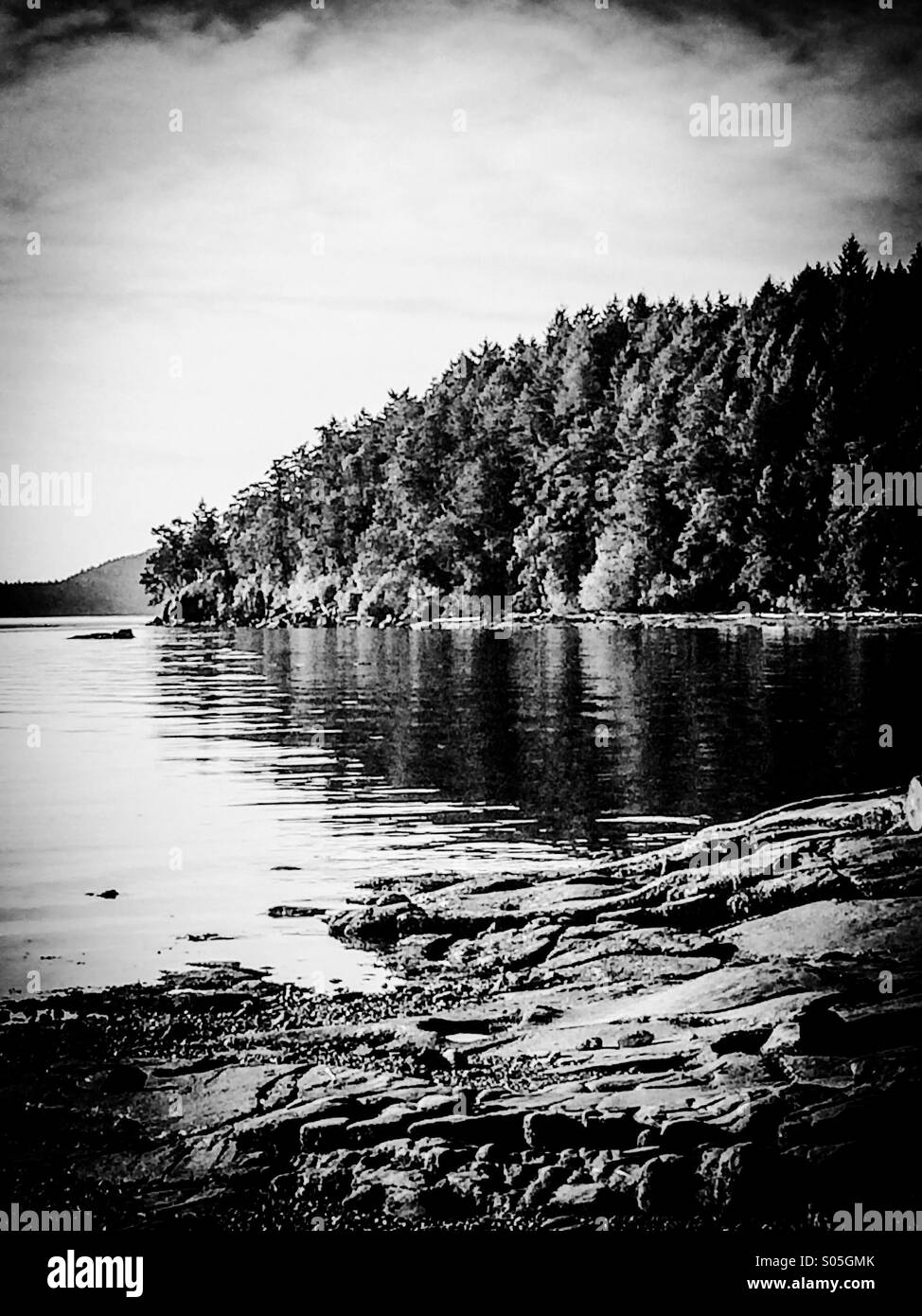 Vancouver island scenic Black and White Stock Photos & Images - Alamy