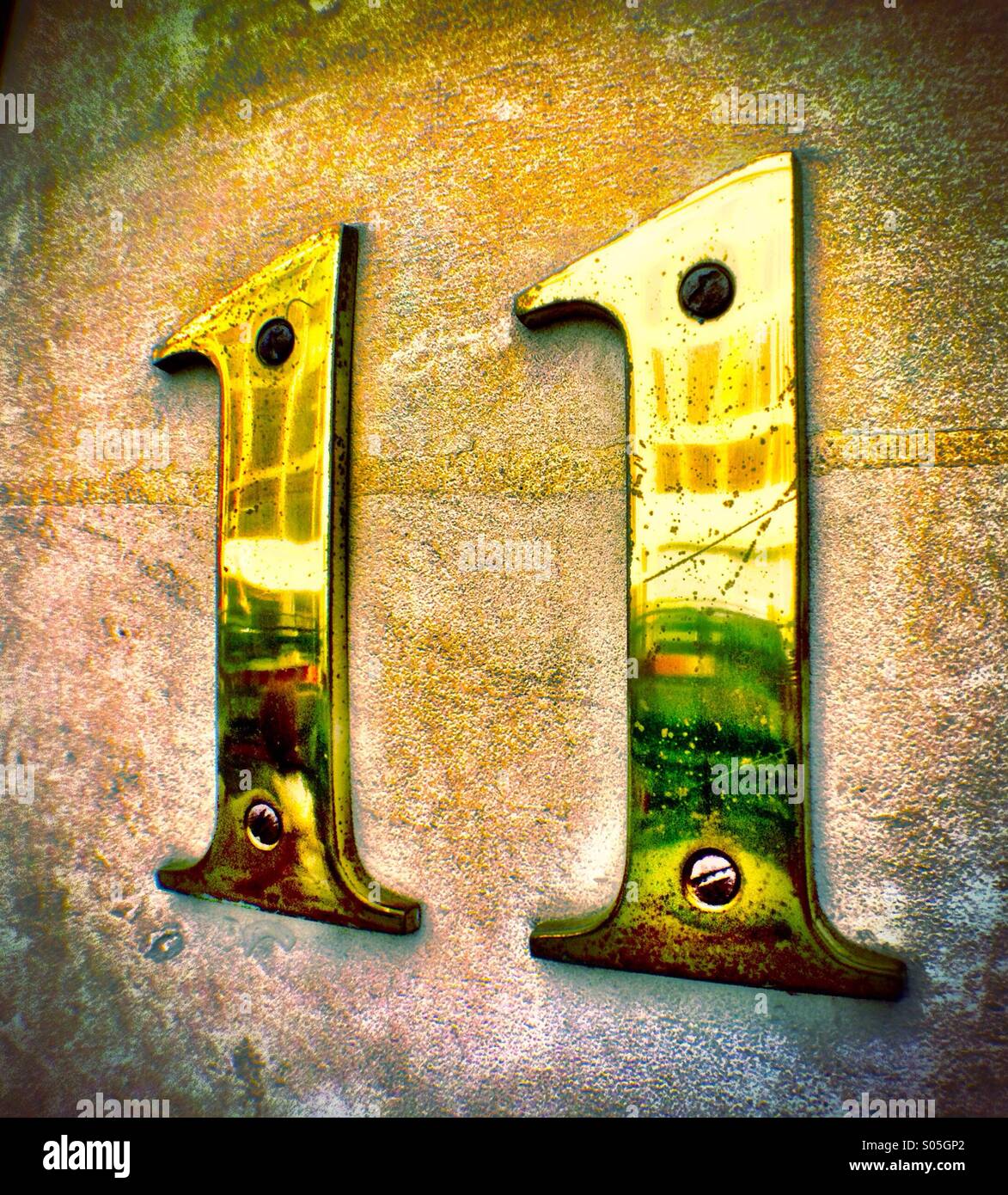 Gold letters and numbers hi-res stock photography and images - Alamy