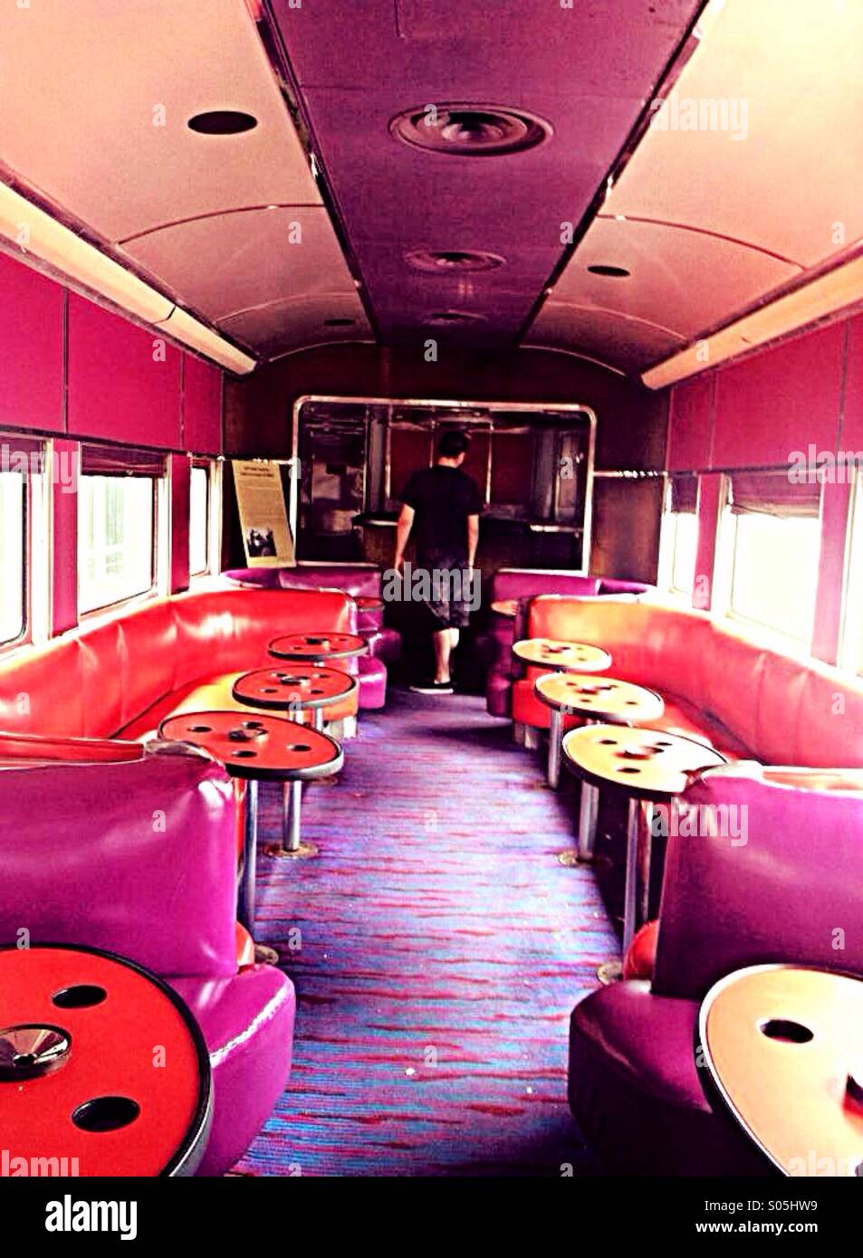 1950s train travel hi-res stock photography and images - Alamy