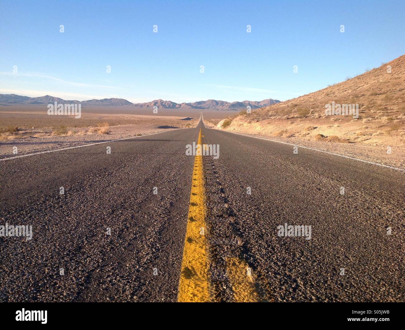Wide open road Stock Photo - Alamy