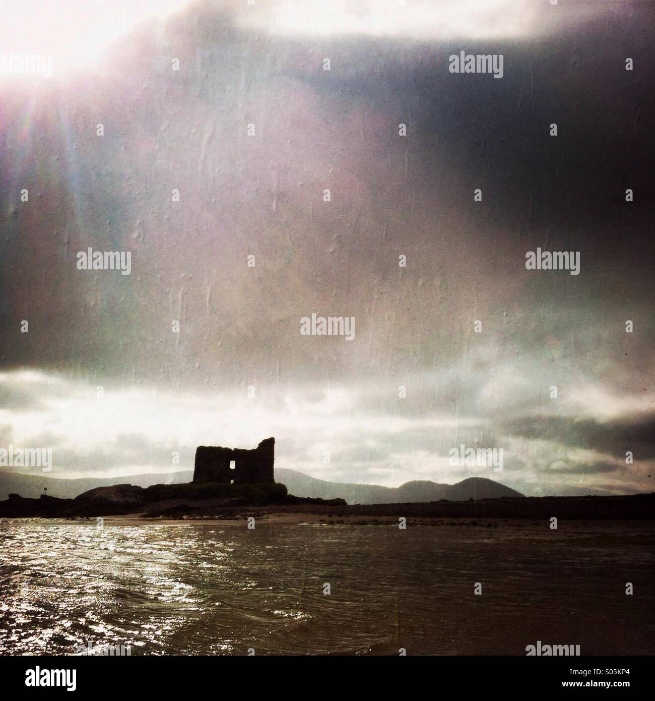 Ballinskelligs Castle. Co. Kerry, Ireland Stock Photo - Alamy