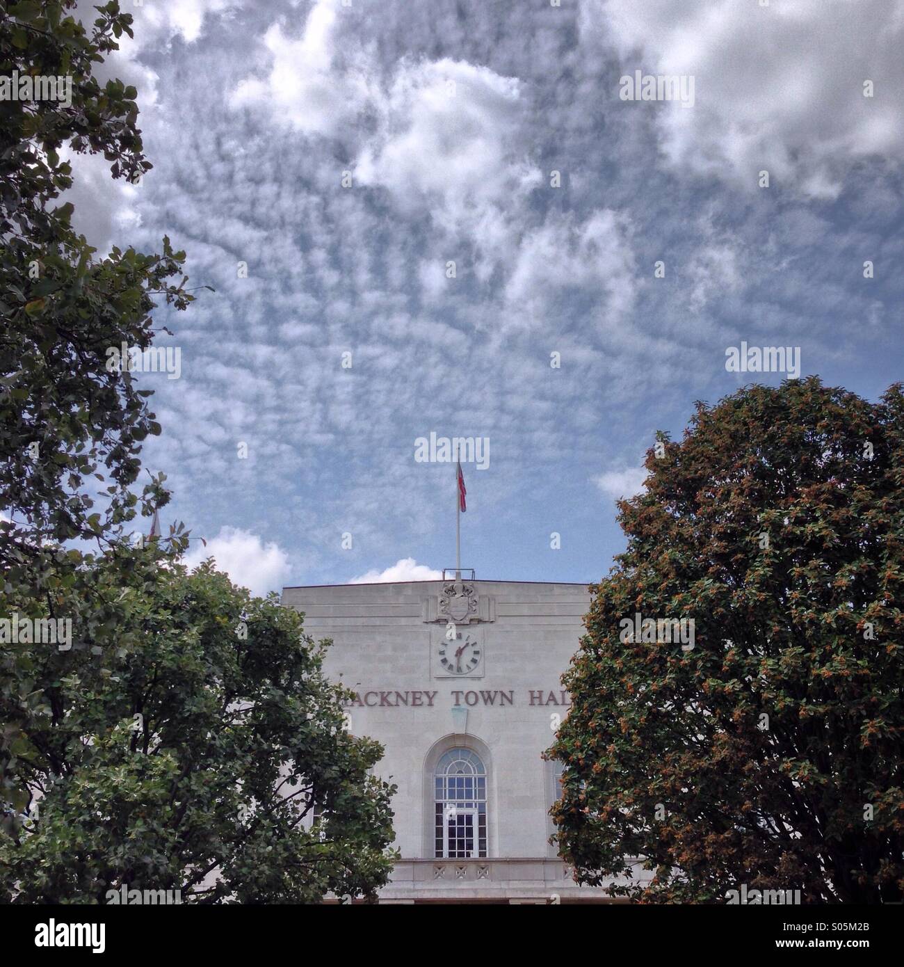 Hackney town hall building hi-res stock photography and images - Alamy