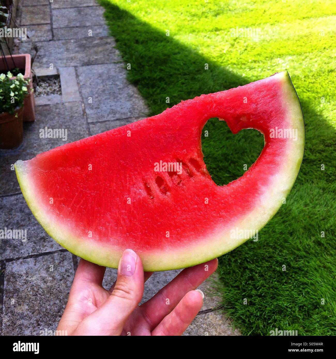 Watermelon people hi-res stock photography and images - Alamy