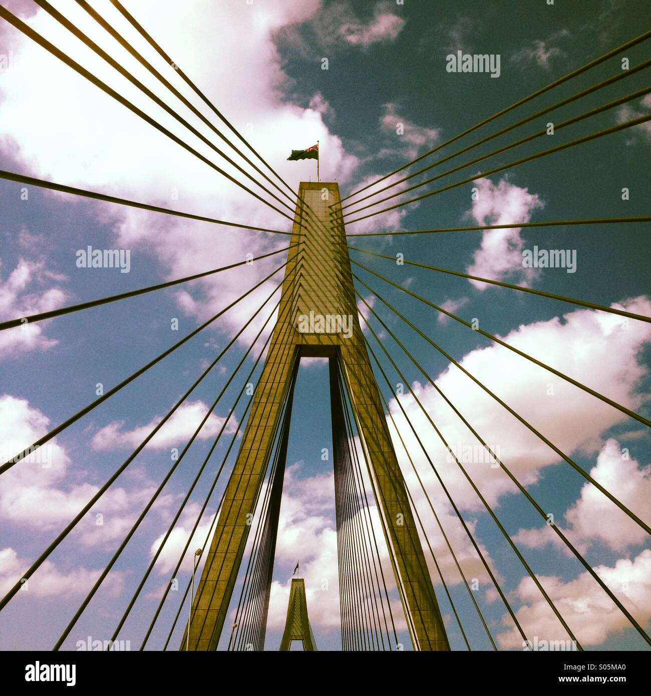 Anzac bridge hi-res stock photography and images - Alamy