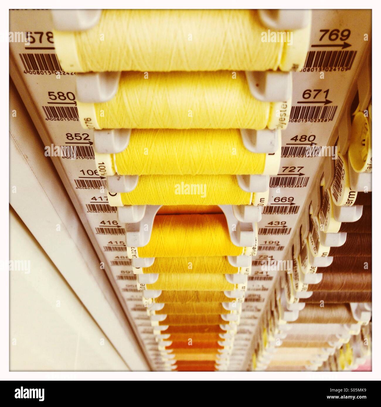 Yellow reel hi-res stock photography and images - Alamy