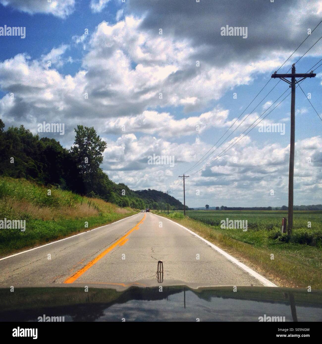 Driving down the road hi-res stock photography and images - Alamy