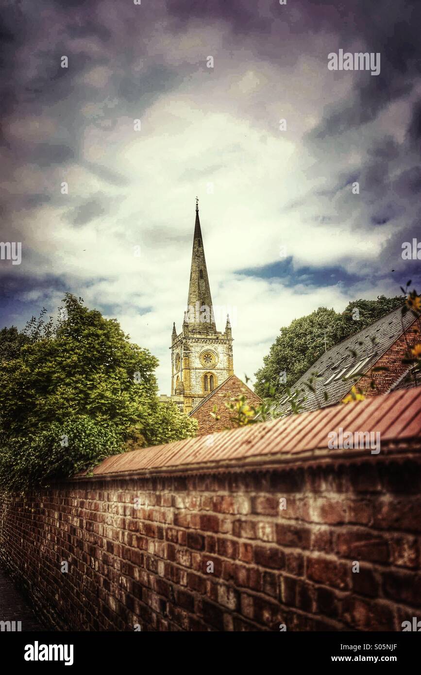 Shakespeares grave holy trinity church hi-res stock photography and ...
