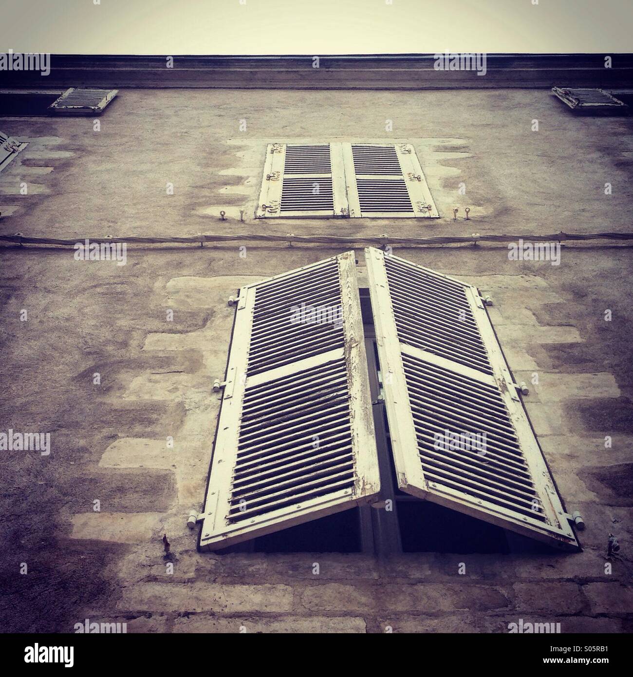 Shutters architecture hi-res stock photography and images - Alamy
