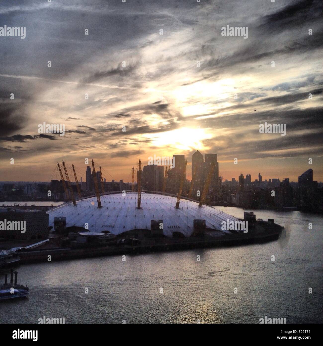 Arena london sunset hi-res stock photography and images - Alamy