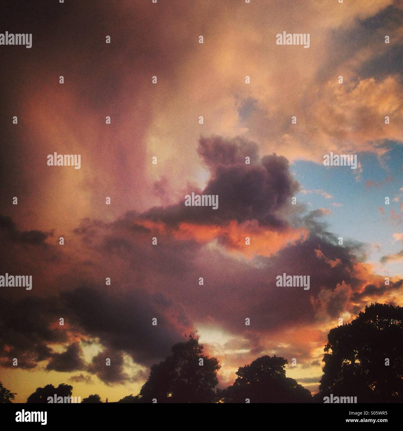 Light before the storm Stock Photo - Alamy