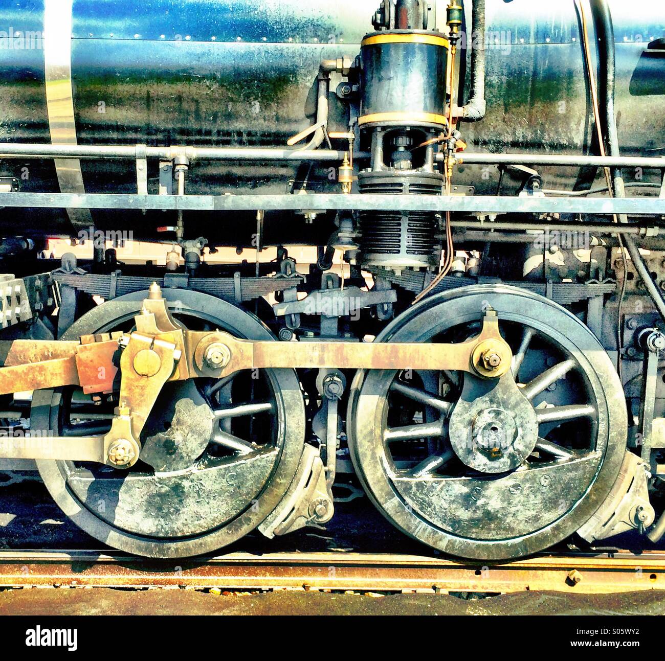 Baldwin steam locomotive hi-res stock photography and images - Alamy