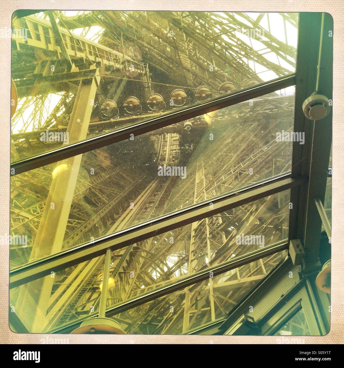 Climbing the eiffel tower hi-res stock photography and images - Alamy