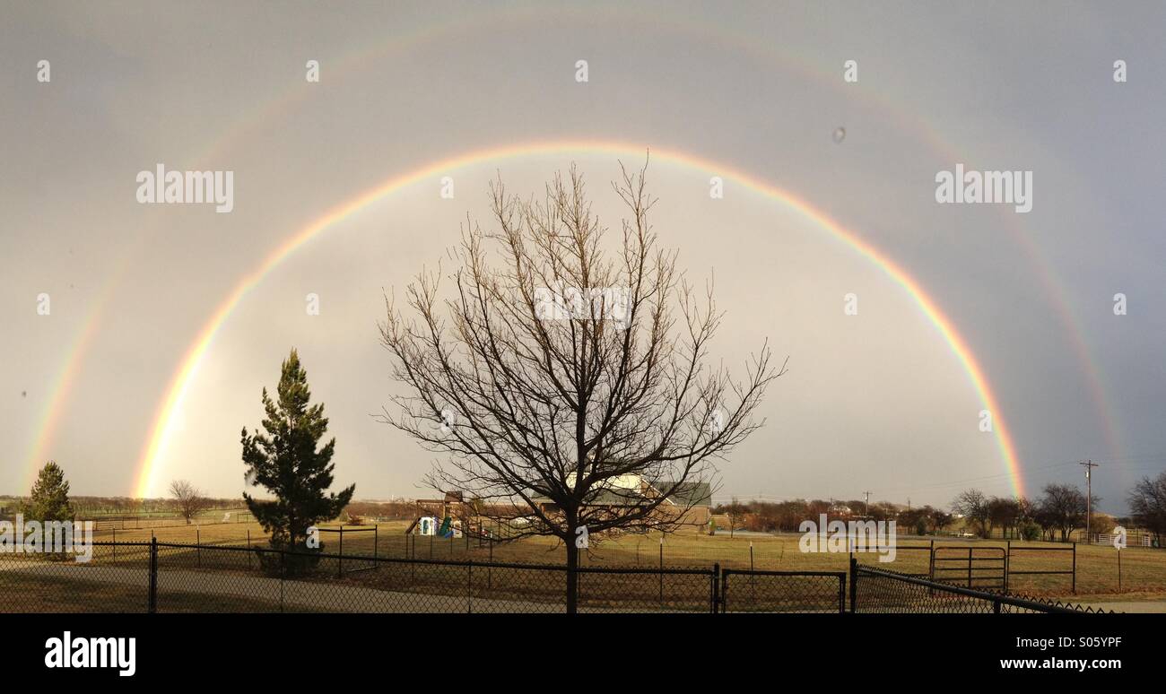 Double rainbows hi-res stock photography and images - Alamy