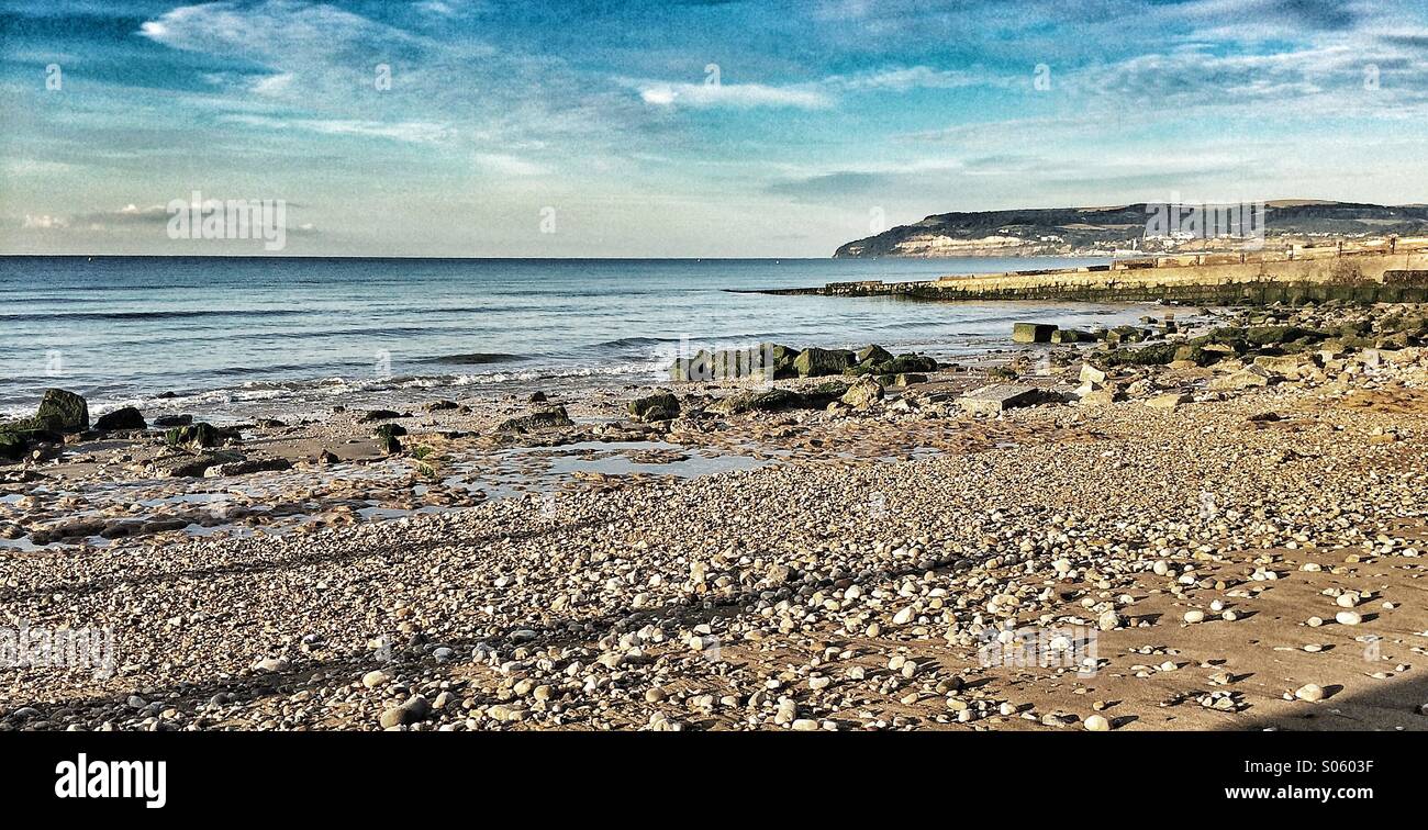 Sandown Beach, Isle of Wight Stock Photo - Alamy