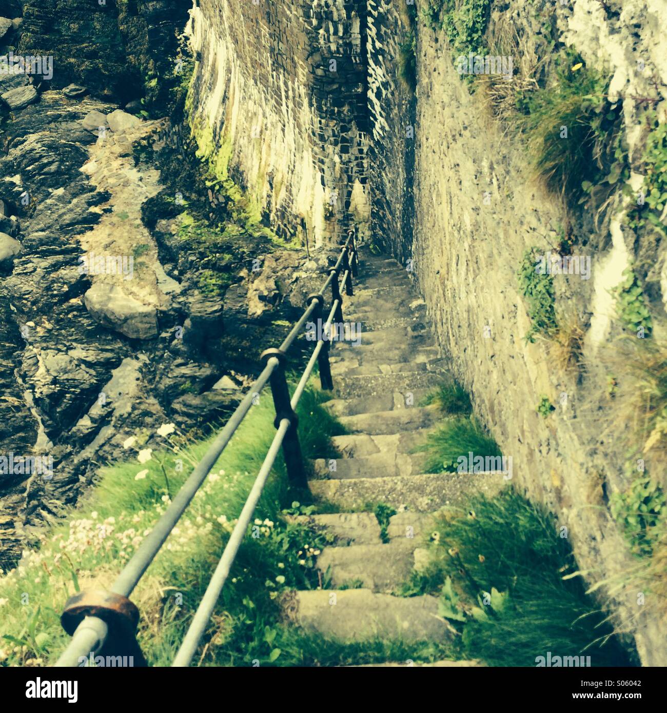 Beach steps hi-res stock photography and images - Alamy