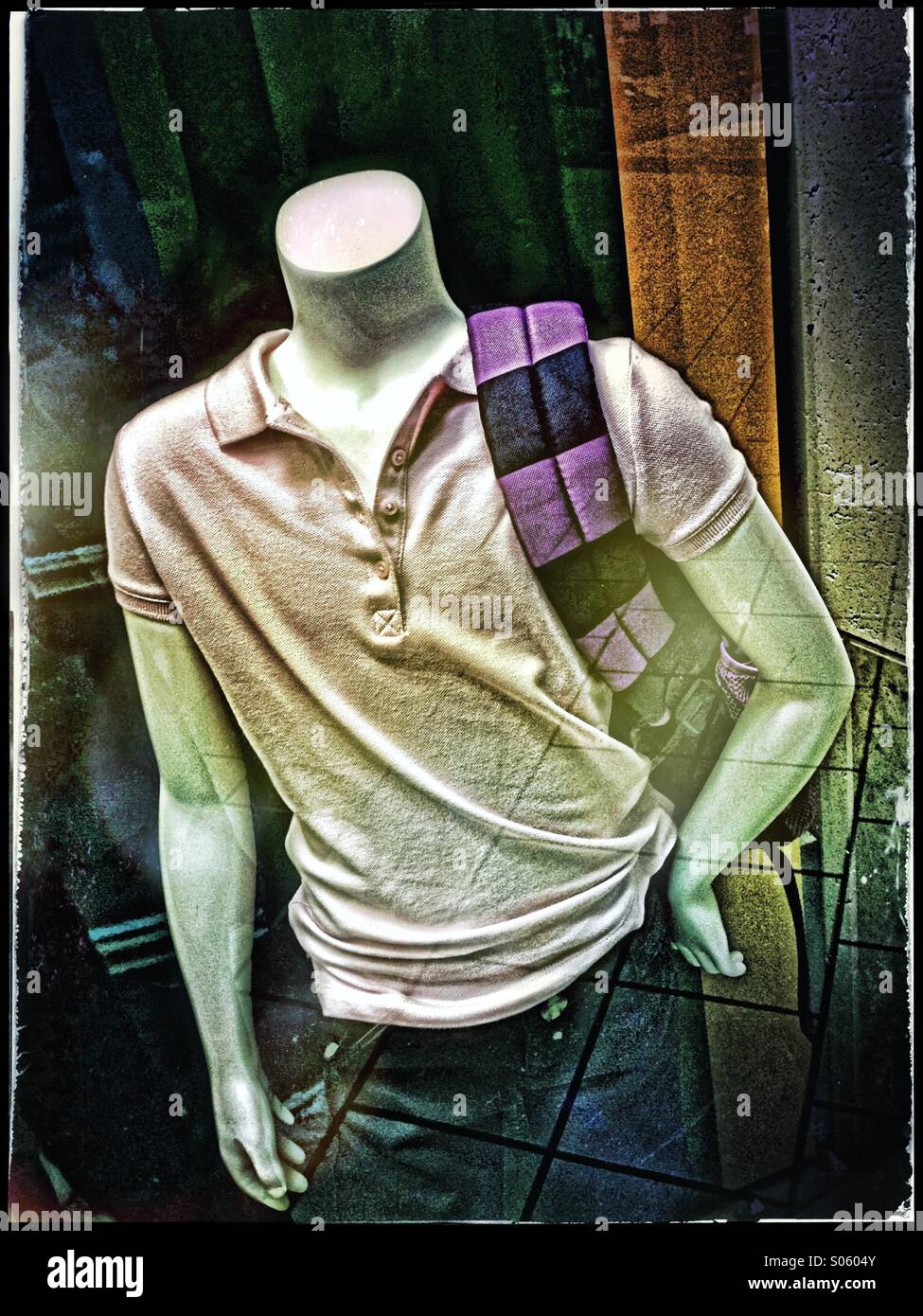 Back To School Fashion, Young Man Mannequin Stock Photo - Alamy