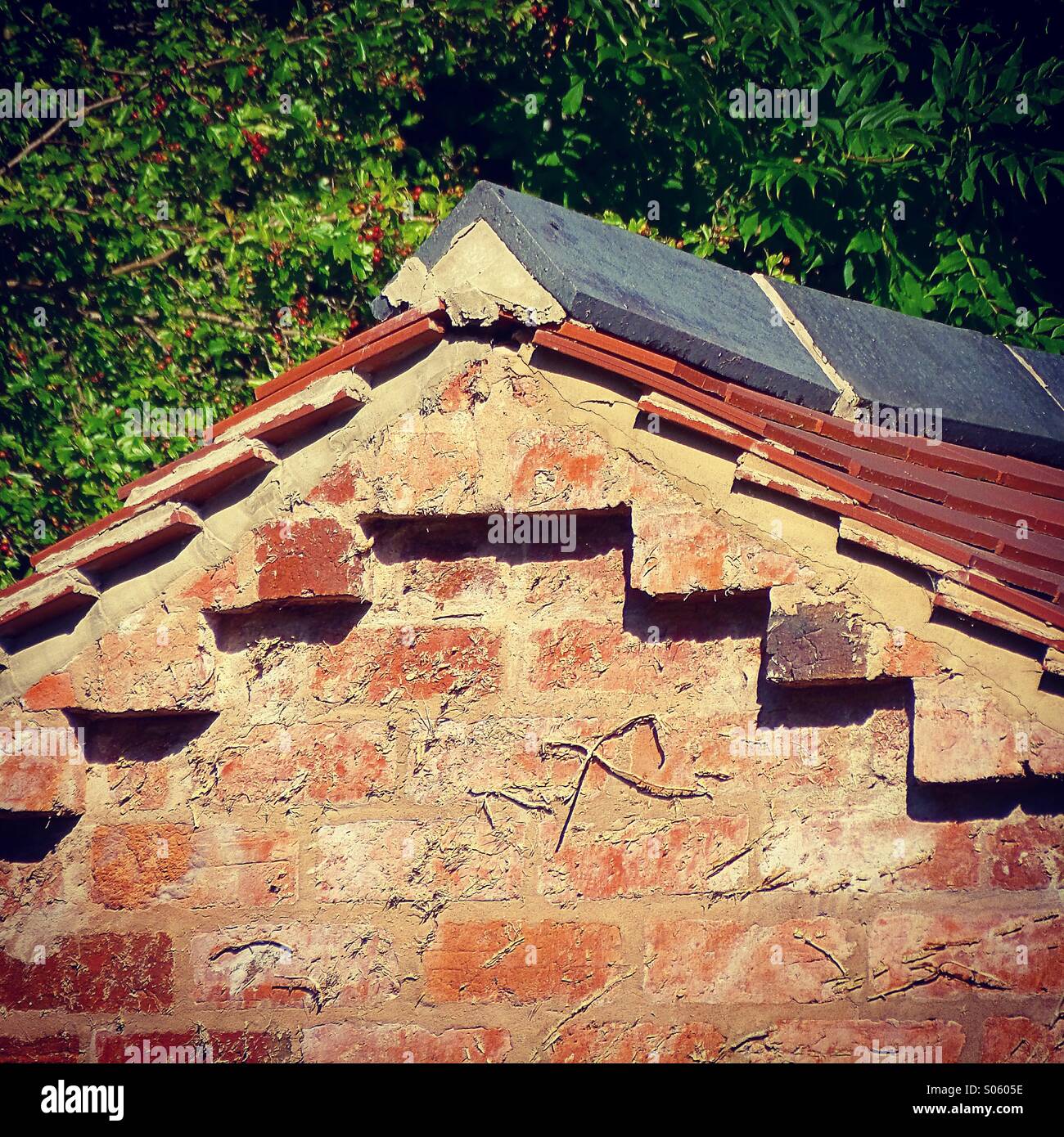 Triangular roof hi-res stock photography and images - Alamy