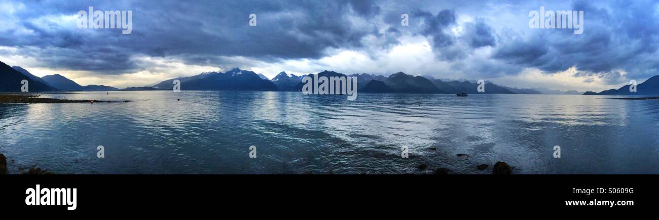 Resurrection bay. Alaska Stock Photo - Alamy
