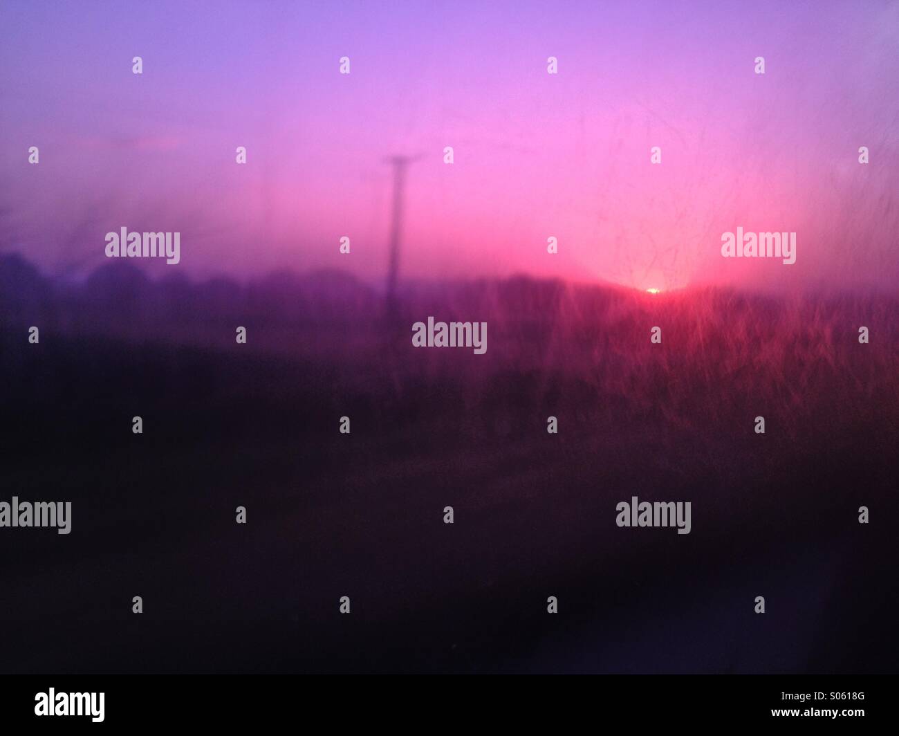 Purple sunrise hi-res stock photography and images - Alamy