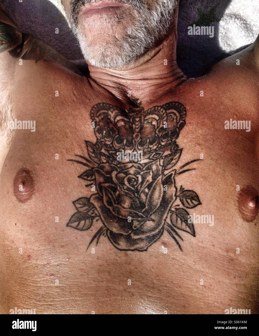 Tattoo man art not woman hi-res stock photography and images - Alamy