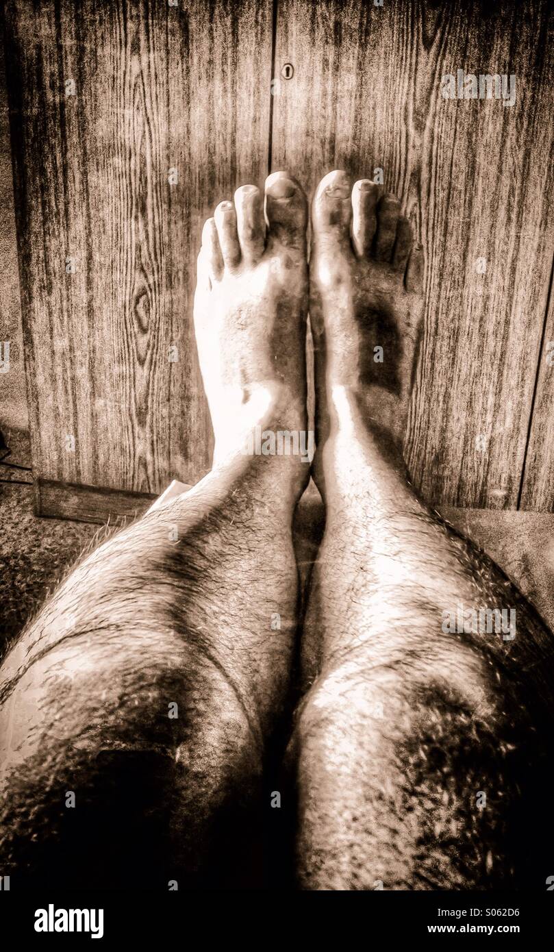 Male Feet And Legs High Resolution Stock Photography and Images - Alamy