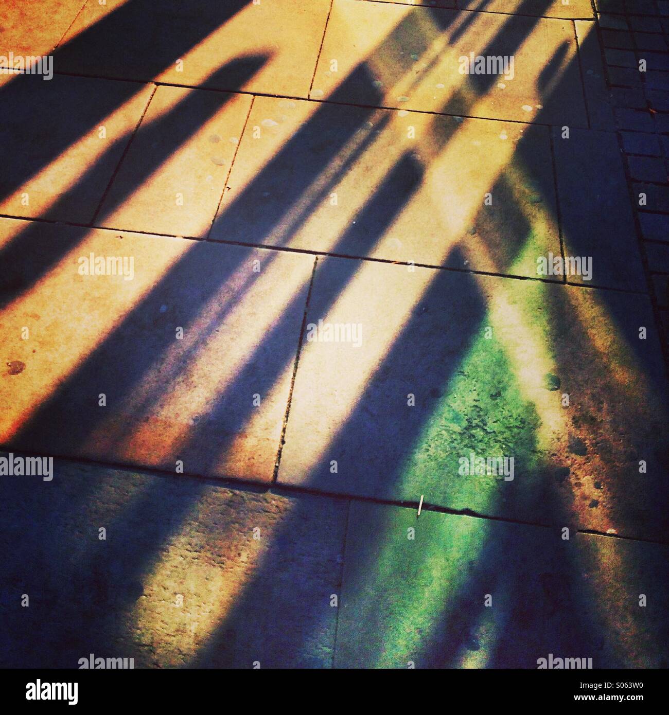Shapes and pattern shadows Stock Photo - Alamy