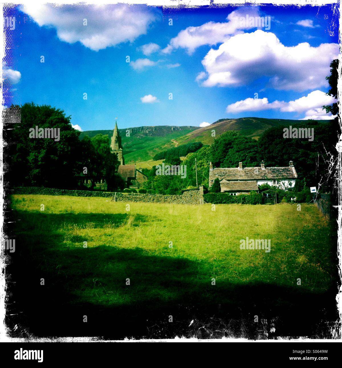 Edale village hi-res stock photography and images - Alamy