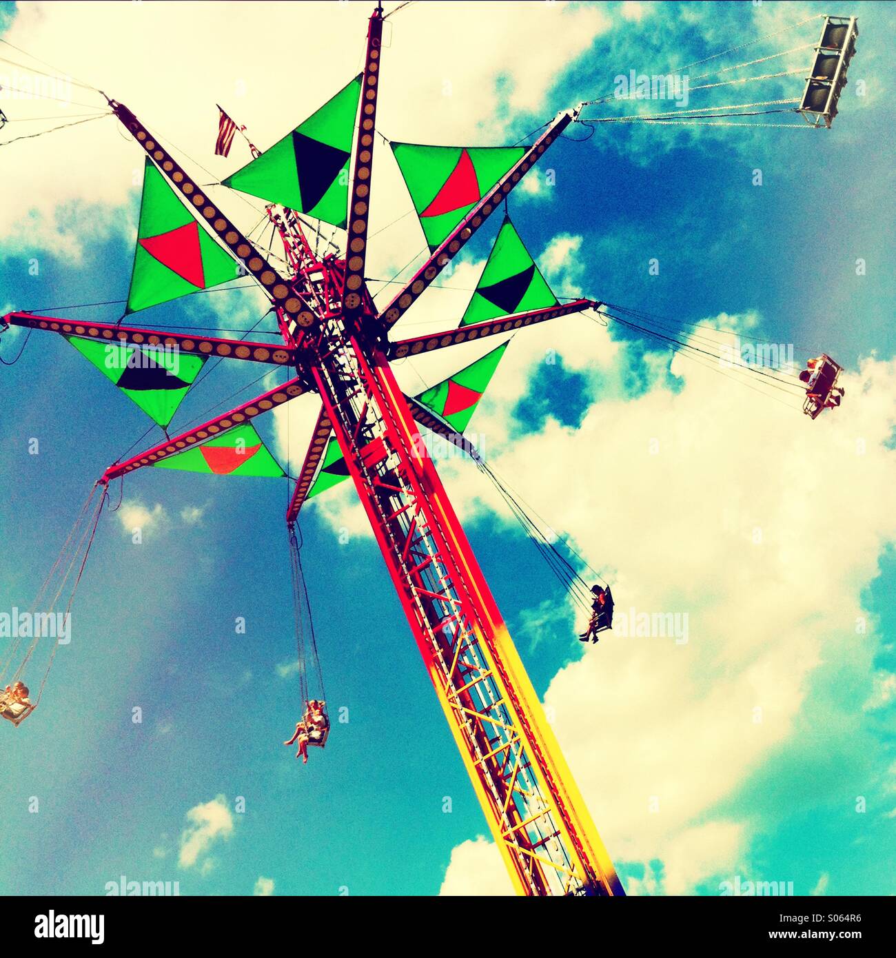 Swings At The Fair High Resolution Stock Photography and Images - Alamy