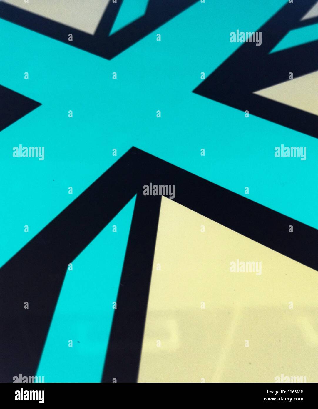 Abstract union jack hi-res stock photography and images - Alamy