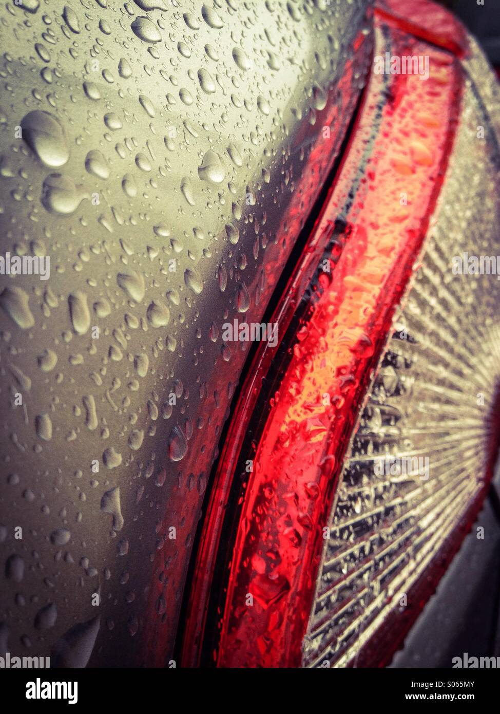 Vehicle rear light and indicator Stock Photo - Alamy