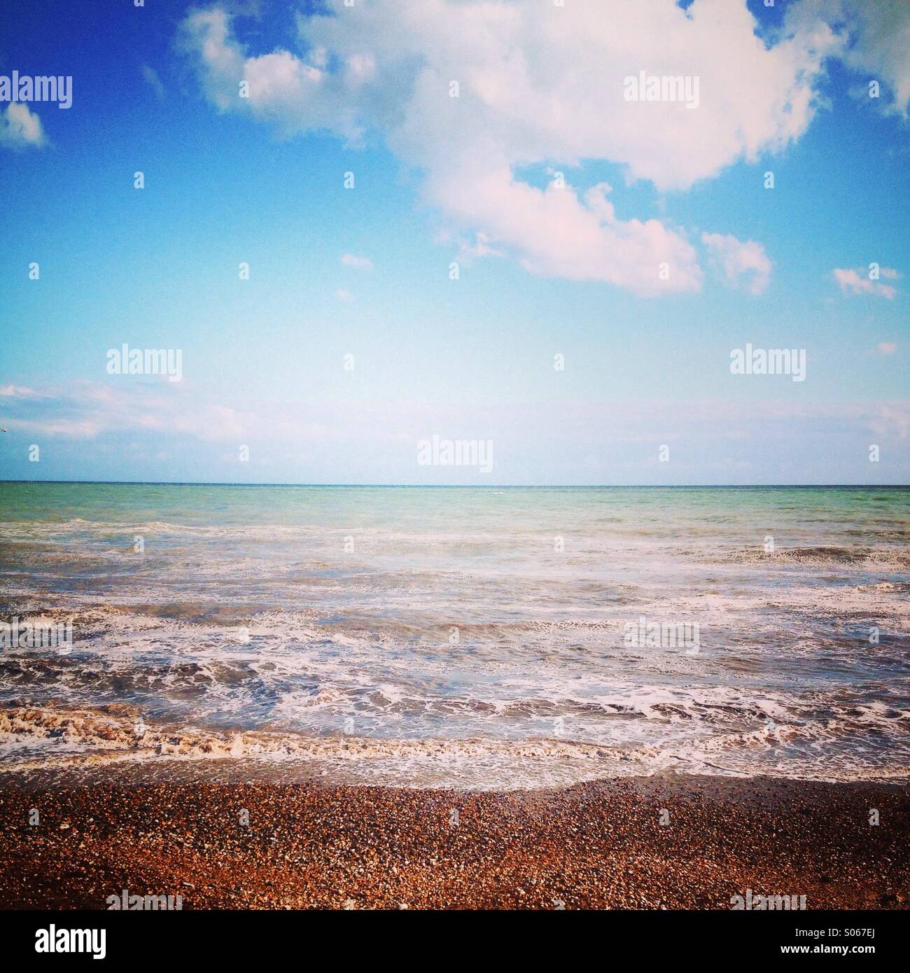 Seaside and pebble beach hi-res stock photography and images - Alamy