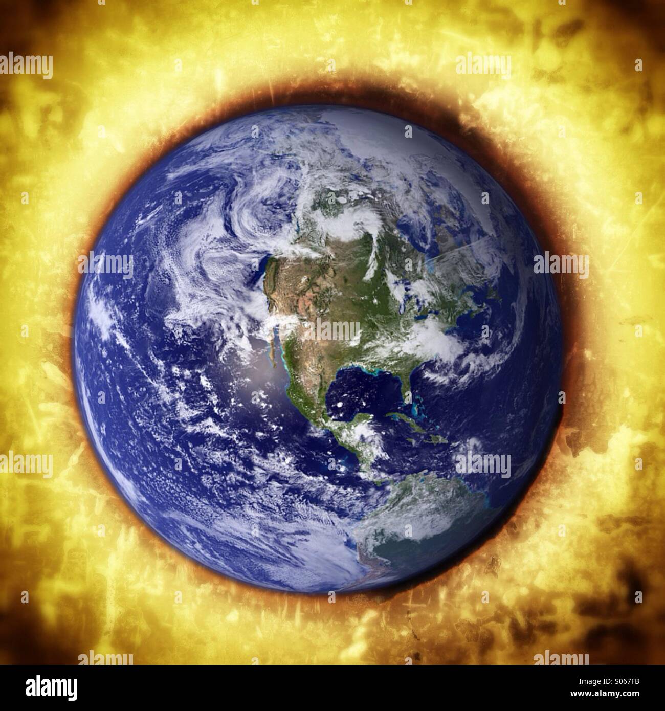 Earth Atmosphere From Space Nasa High Resolution Stock Photography and ...