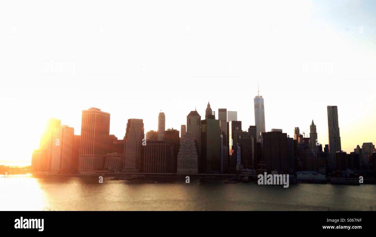 Ny sunset hi-res stock photography and images - Alamy