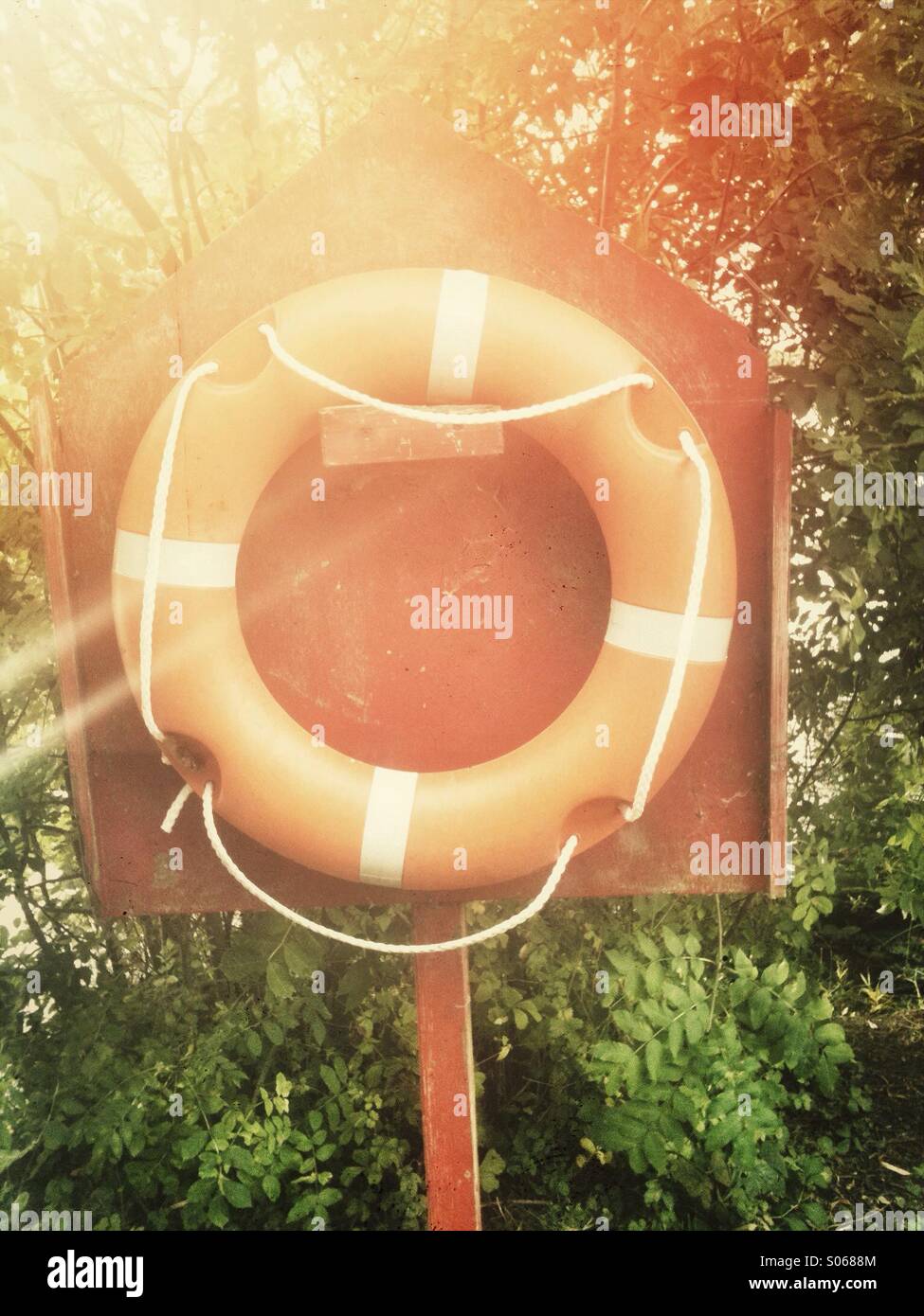 Lifebuoy stand hi-res stock photography and images - Alamy